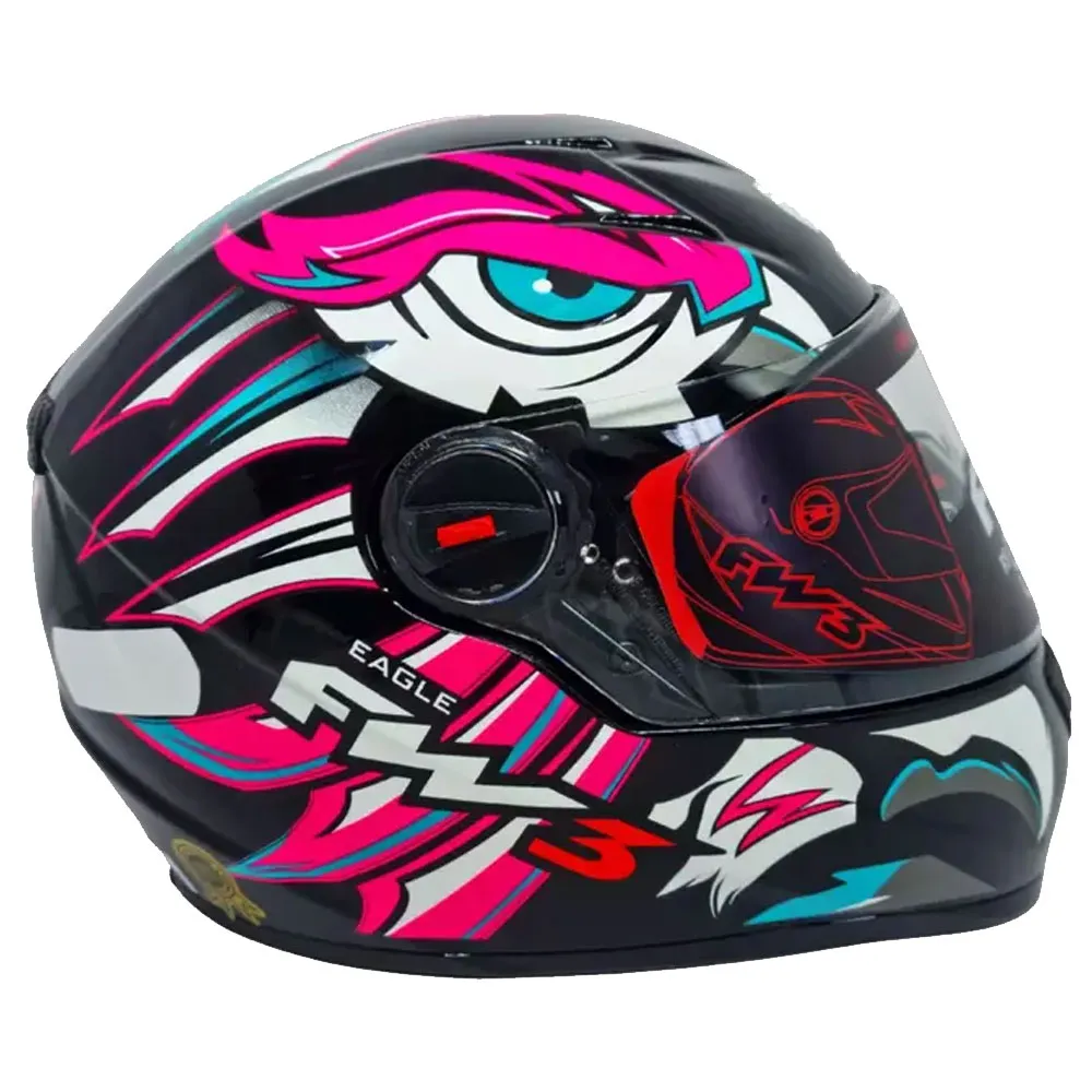 CAPACETE FW3 GTN EAGLE: Segurança e Estilo em Alta Velocidade!