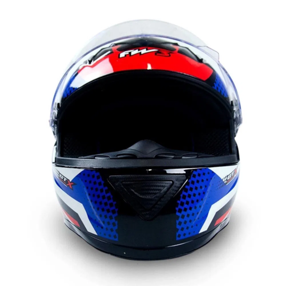 CAPACETE FW3 GTN SUPER VERMELHO-AZUL-BRANCO | Paulinho Motos