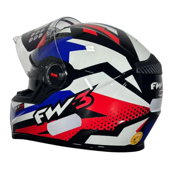 Capacete FW3 GTX Super - Paulinho Motos