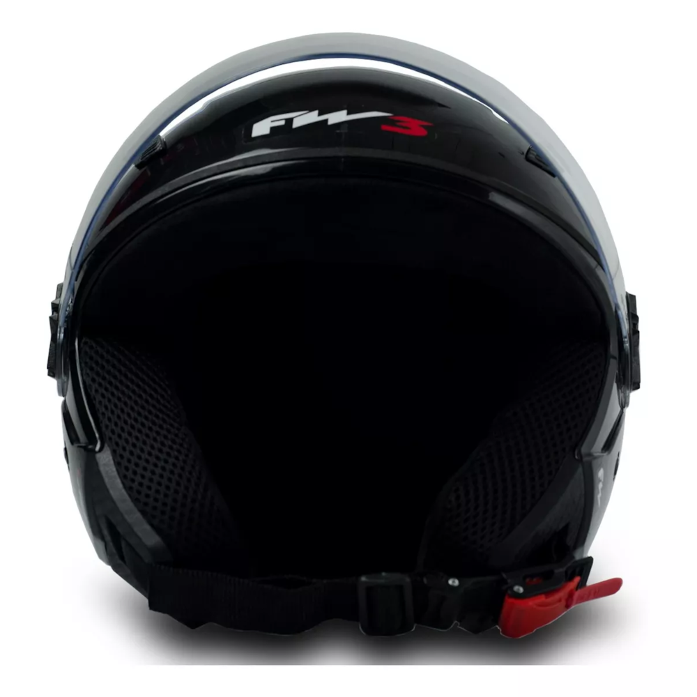 Proteja-se com o CAPACETE FW3 X OPEN CLASSIC!