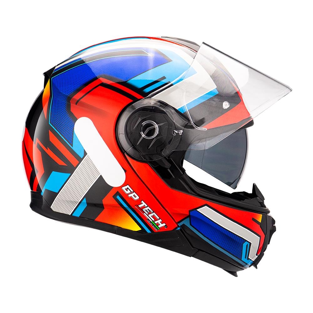 Sinta a Adrenalina com o Capacete GP TECH A118 SV Fusion Articulado ...