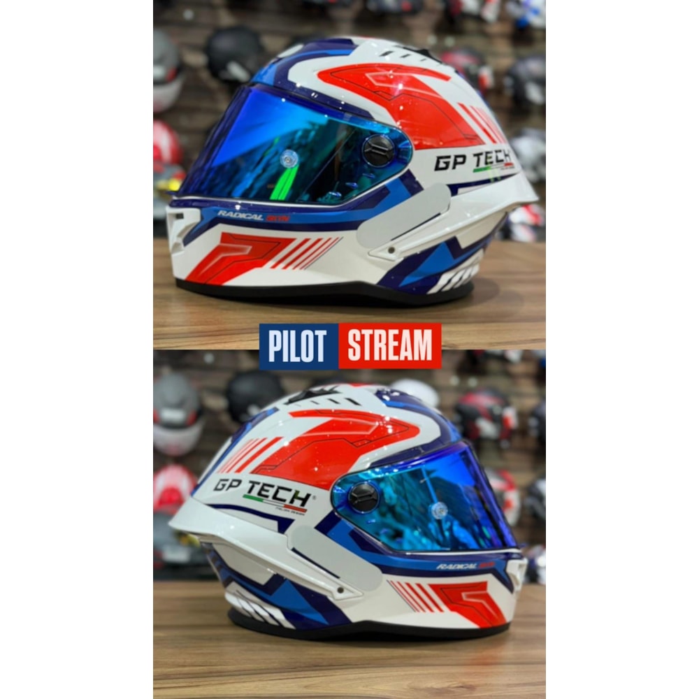 CAPACETE GP TECH PILOT STREAM: Performance e Segurança para Pilotos ...