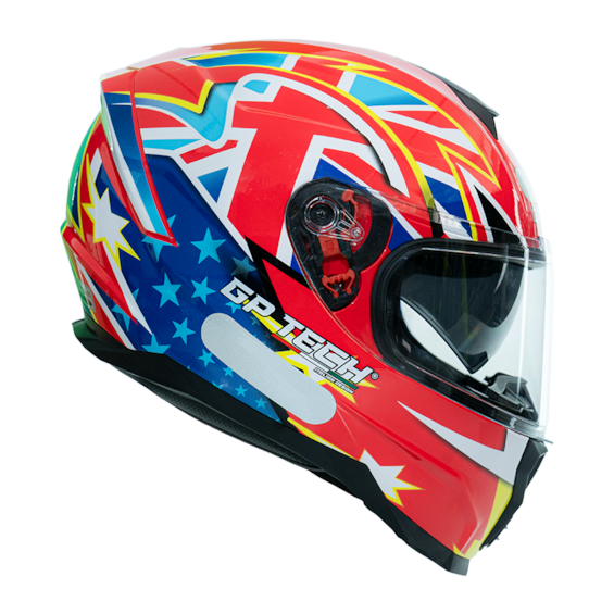 Encontre CAPACETE GP TECH ULTRA WARRIOR SV Paulinho Motos