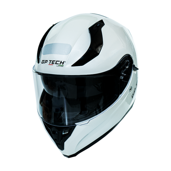 CAPACETE GP TECH V128 MONOCOLOR SV VISEIRA SOLAR PEROLIZADO