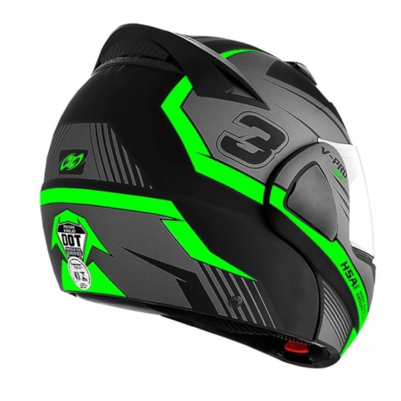Capacete PRO TORK V-PRO JET 3 Articulado - Paulinho Motos