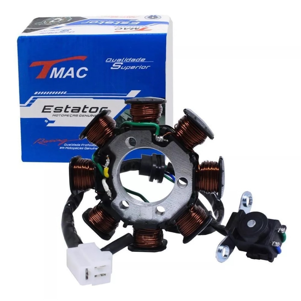 ESTATOR COMPLETO TITAN 150 / TITAN 150 SPORT ATE 2008 (TMAC)