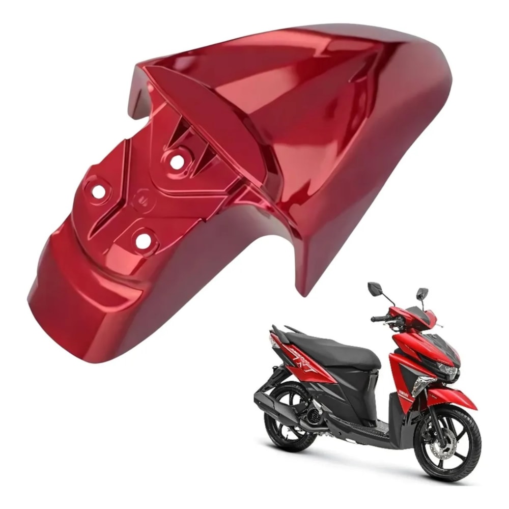 Paralama Dianteiro Neo 125 2017-2020 Vermelho Metálico Plasmoto ...