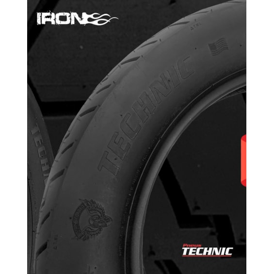Pneu Technic IRON 170-80-15 83H TL Traseiro Shadow 600 750 / Dragstar ...
