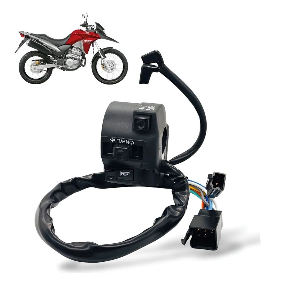 Punho de Luz XRE 300A 2009-2011 10 Fios SmartFox | Paulinho Motos